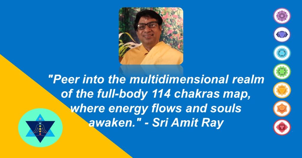 Full Body 114 Chakras Map